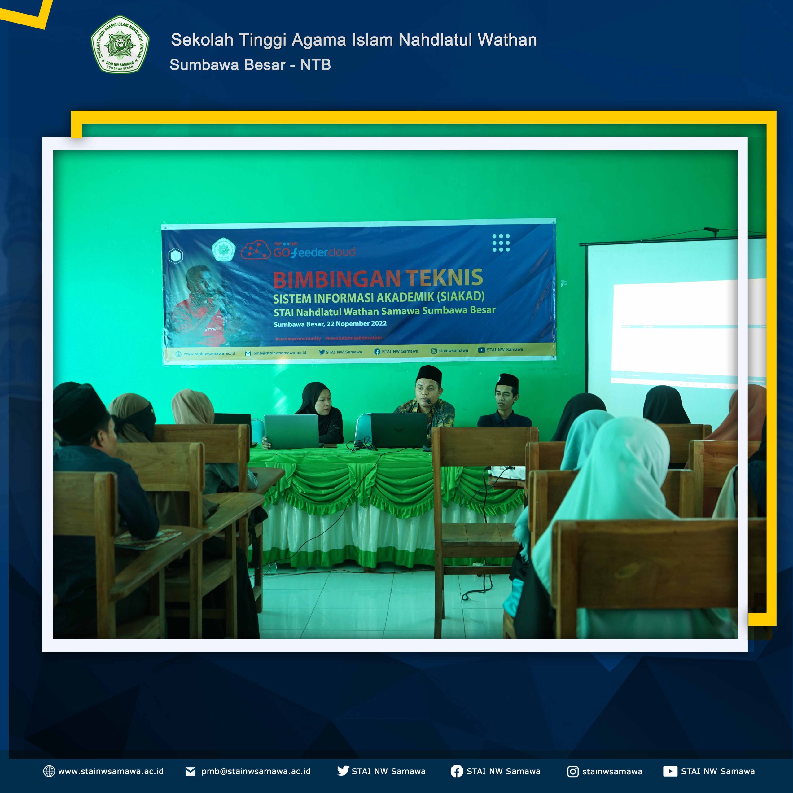 STAI NW Samawa Menggelar BIMTEK SIAKAD - STAI NW SAMAWA